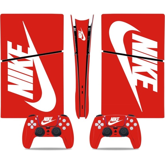 Ps5 | Video Games & Consoles | Ps5 Nike Red Logo Skins | Poshmark